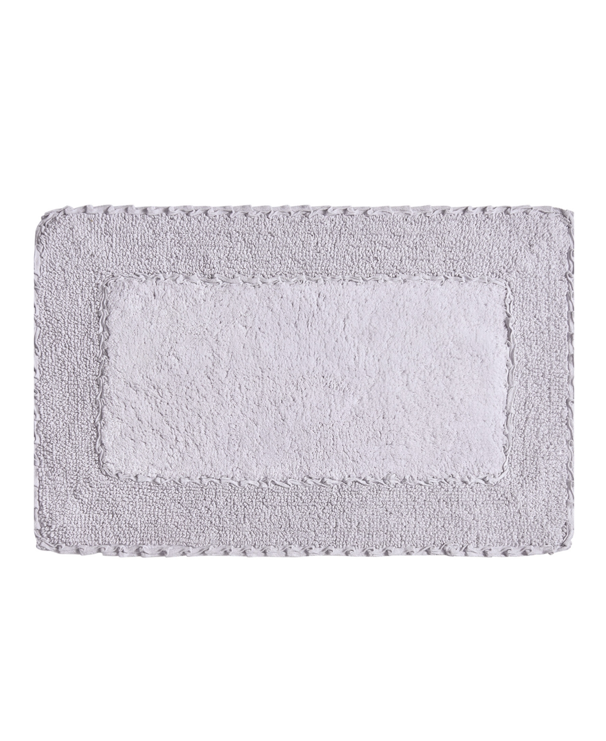 Click here for Laura Ashley Ruffled Cotton Bath Rug  20 x 34 - Pu... prices
