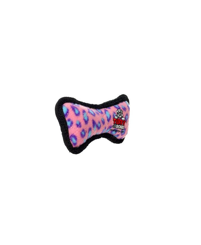 Tuffy Jr Bone Pink Leopard, Dog Toy - Macy's