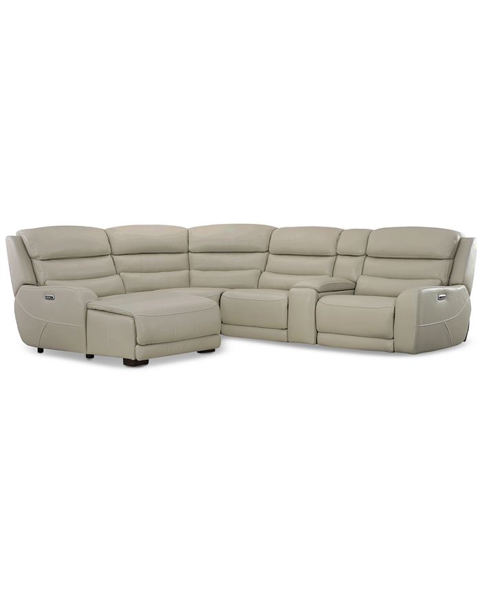 Furniture Blairesville Zero Gravity Leather Sectional Collection ...