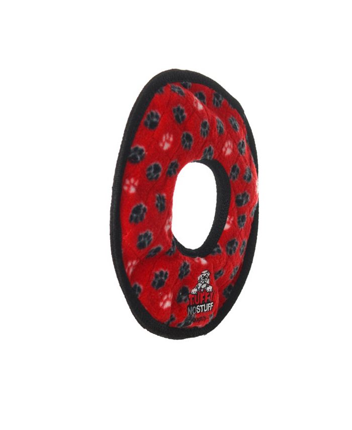 Tuffy No Stuff Ultimate Ring Red Paw, Dog Toy - Macy's