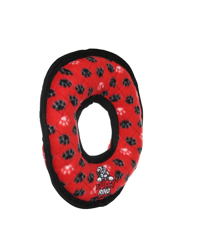 Tuffy Ultimate Ring Red Paw, Dog Toy - Macy's
