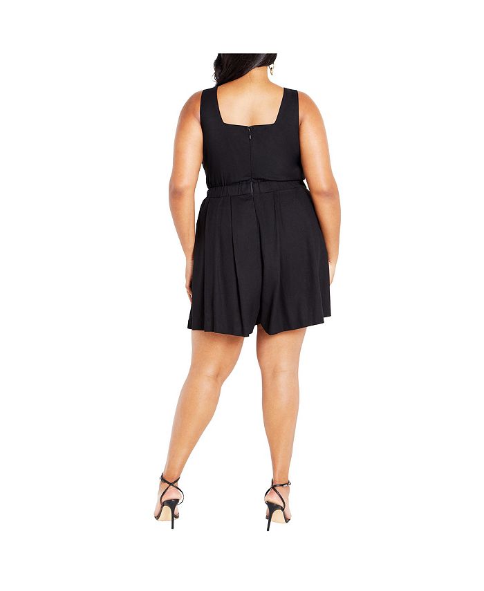 CITY CHIC Plus Size Everlee Playsuit - Macy's