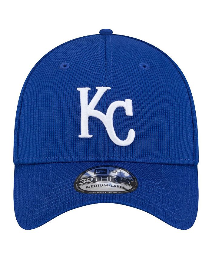 New Era Men's Royal Kansas City Royals Active Pivot 39Thirty Flex Hat ...