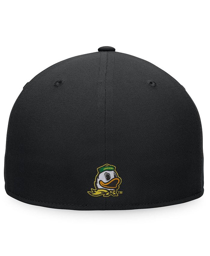 Top of the World Men's Black Oregon Ducks Fitted Hat - Macy's