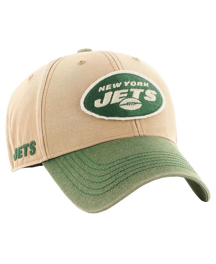 '47 Brand 47 Brand Men's Khaki/Green New York Jets Dusted Sedgwick MVP ...