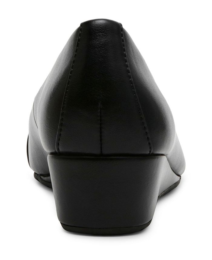Anne Klein Women's Mesa Bow Detail Wedge Ballet Flats - Macy's