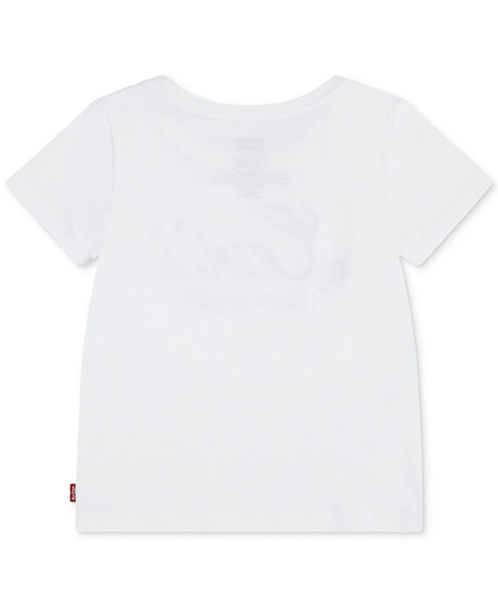 Levi's Big Girls Script Logo Graphic T-Shirt - Macy's