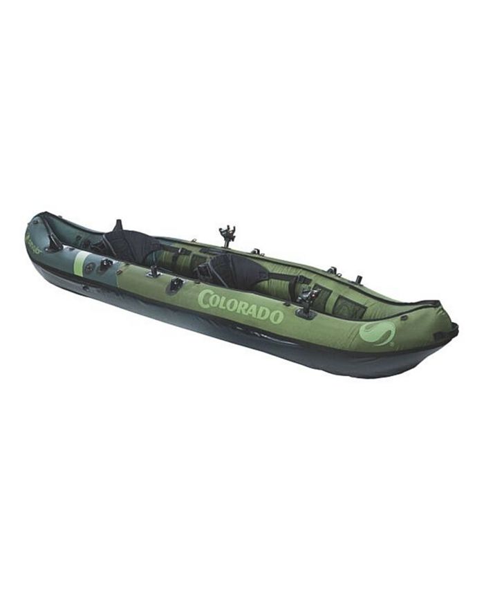 Sevylor Colorado 2-Person Inflatable Fishing Kayak, Green - Macy's