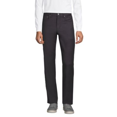 Lands' End Men's Traditional Fit Knit 5-Pocket Pants - Macy's
