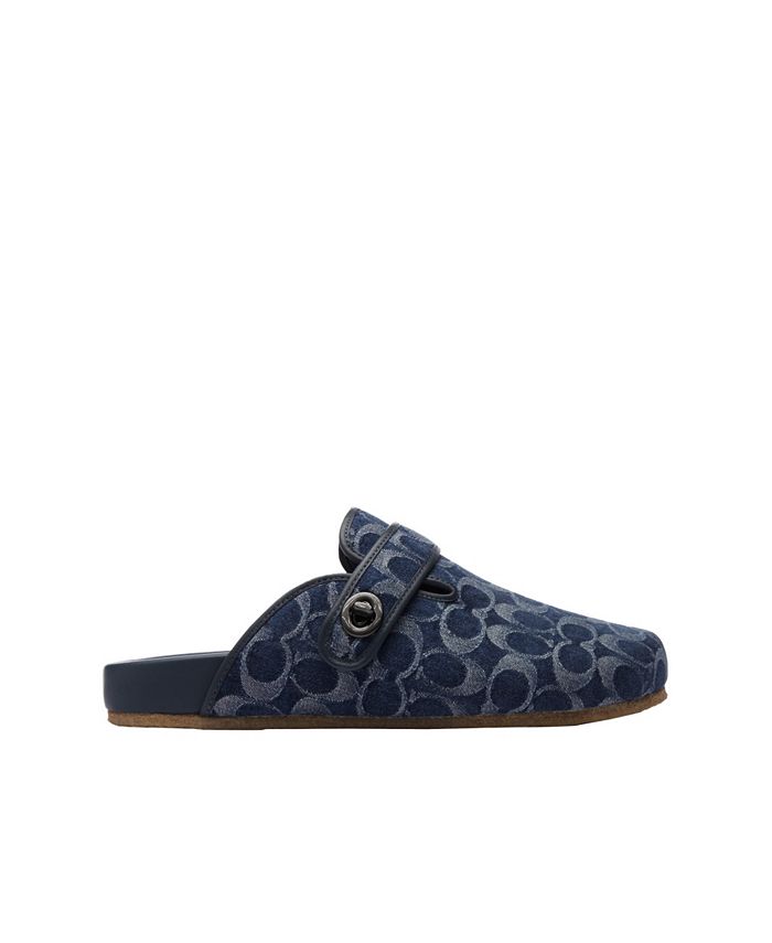COACH Men's Blake Denim Clog Sandal - Macy's