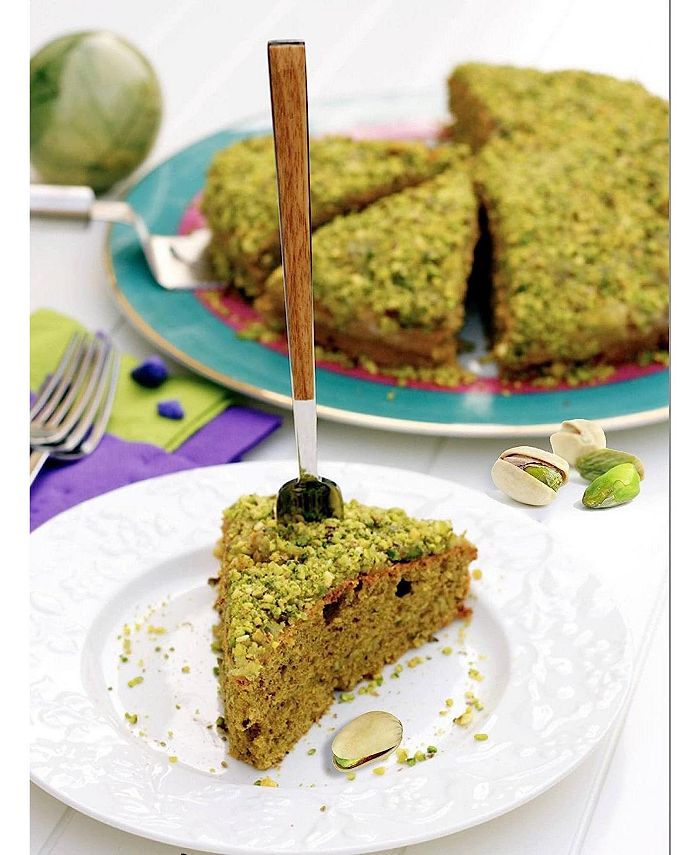 Andy Anand Chocolatier Andy Anand's Traditional Caramel Pistachios Cake ...