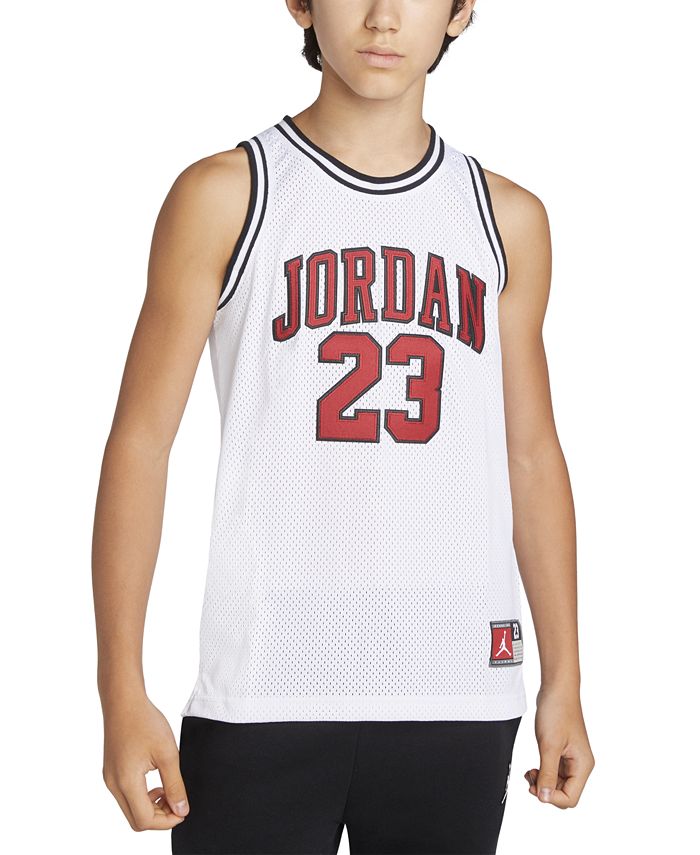Jordan Big Boys 23 Jersey Sleeveless Tank Top - Macy's