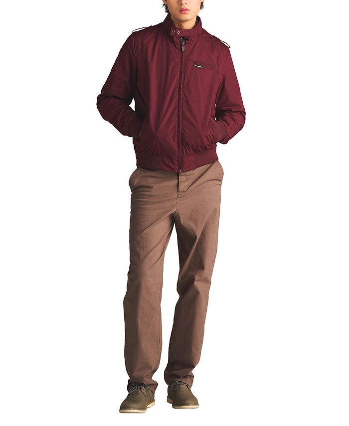 Members Only Men's Classic Iconic Racer Jacket (Slim Fit) - Macy's