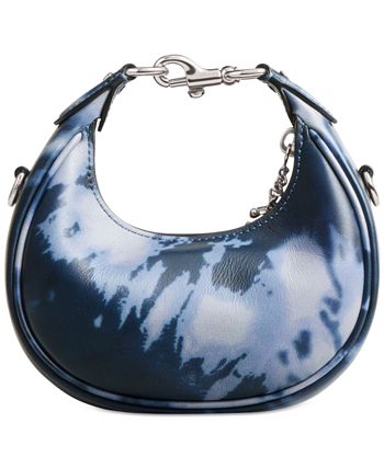 COACH Jonie Tie-Dye-Print Mini Leather Bag - Macy's