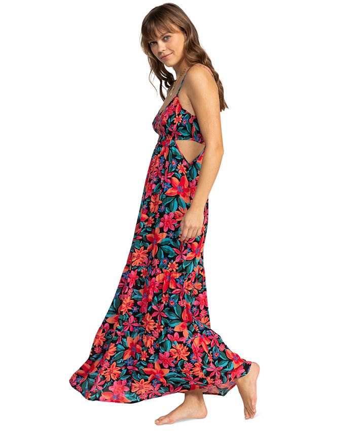 Roxy Juniors' Hot Tropics Cutout Maxi Dress - Macy's