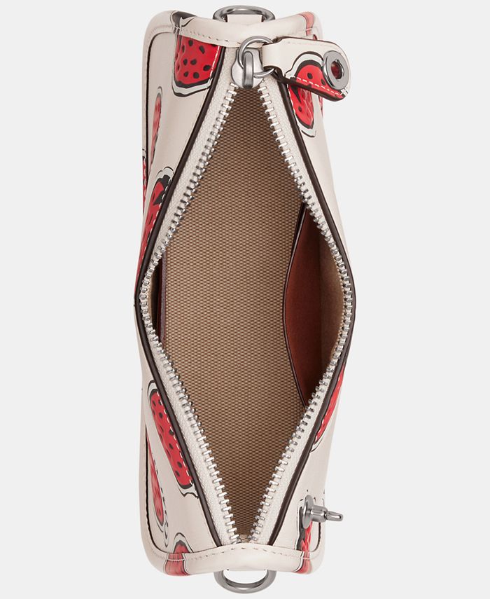COACH Strawberry Mini Leather Swinger 20 Shoulder Bag - Macy's