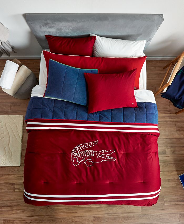 Lacoste Home Big Croc 2-Pc. Comforter Set, Twin - Macy's