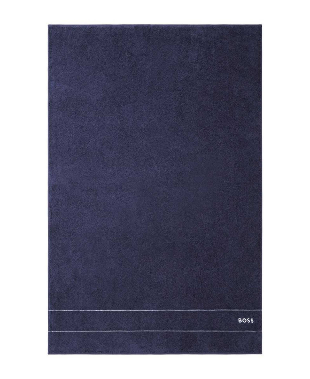 Click here for Boss Home Plain Cotton Bath Sheet  39 x 59 - Navy prices
