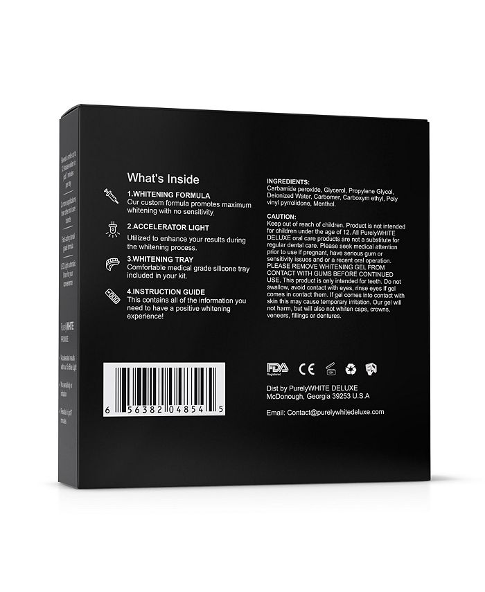 PurelyWHITE DELUXE Teeth Whitening Kit - Macy's
