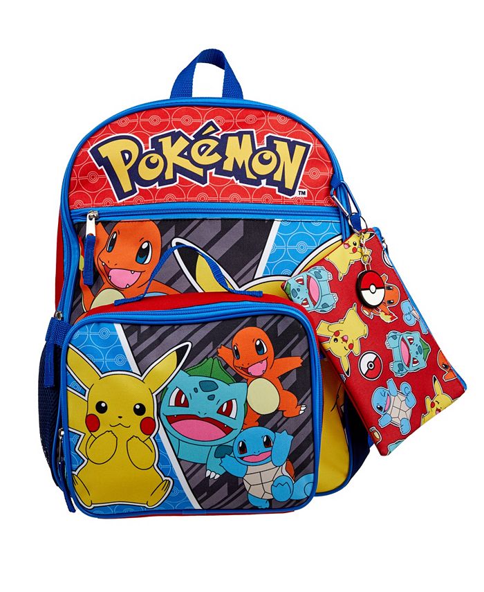 Pokemon Boy's 5 PC Backpack Set - Macy's