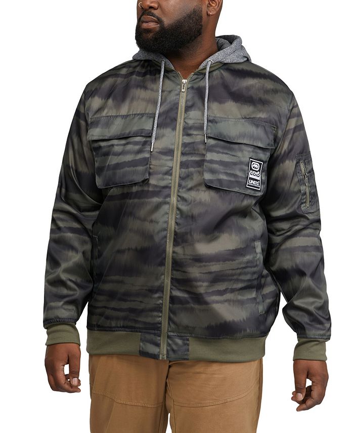 Ecko Unltd Ecko Men's Maverick Hooded Flight Jacket - Macy's