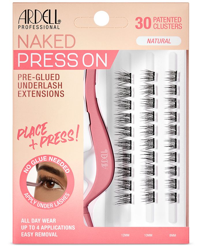 Ardell Naked Press On Pre-Glued Underlash Extensions - Natural - Macy's