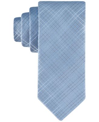 Calvin Klein Men's Stella Grid Tie - Macy's