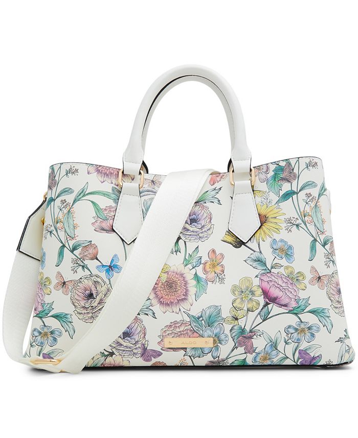 ALDO Baeli Synthetic Medium Satchel Bag - Macy's