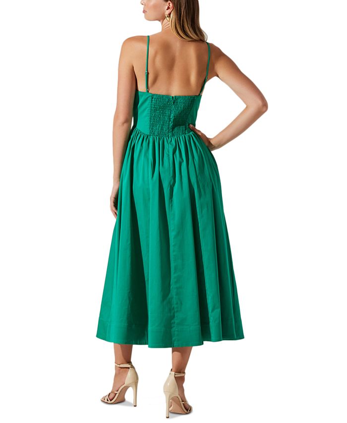 ASTR the Label Women's Bellamy Sleeveless Fit & Flare Midi Dress - Macy's