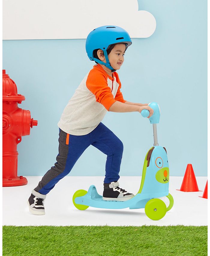 Skip Hop Zoo 3-in-1 Ride-On Dog Toy Scooter - Macy's