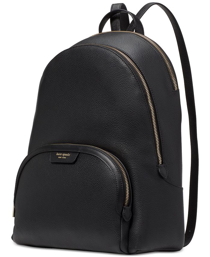 kate spade new york Hudson Pebbled Leather Large Backpack - Macy's