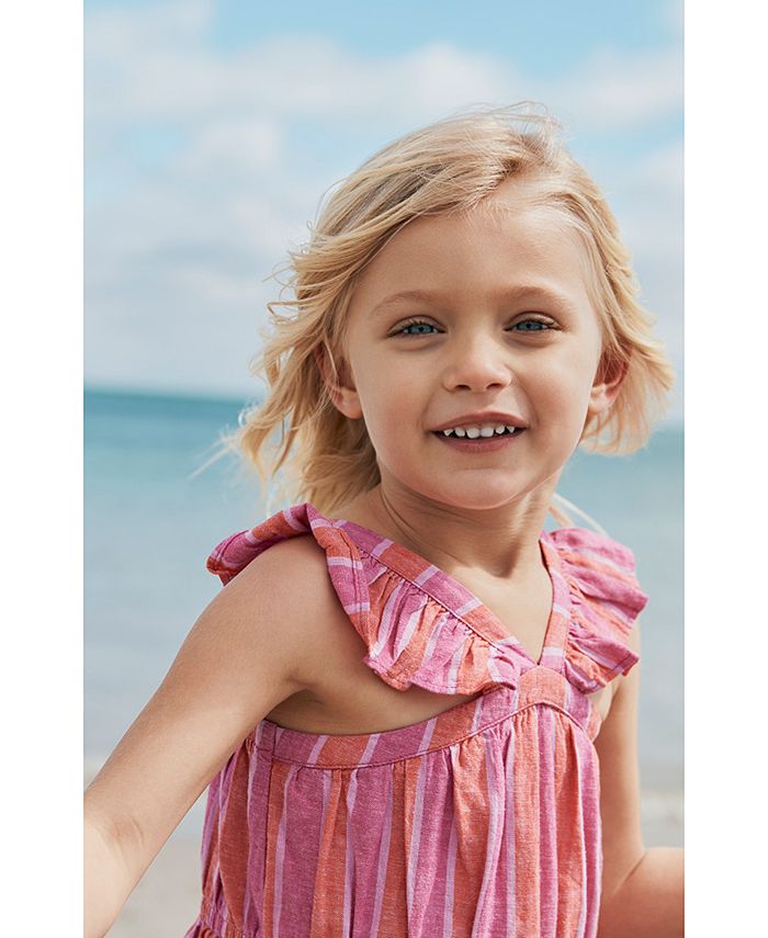 Carter's Toddler Girls Striped LENZING™ ECOVERO™ Dress - Macy's