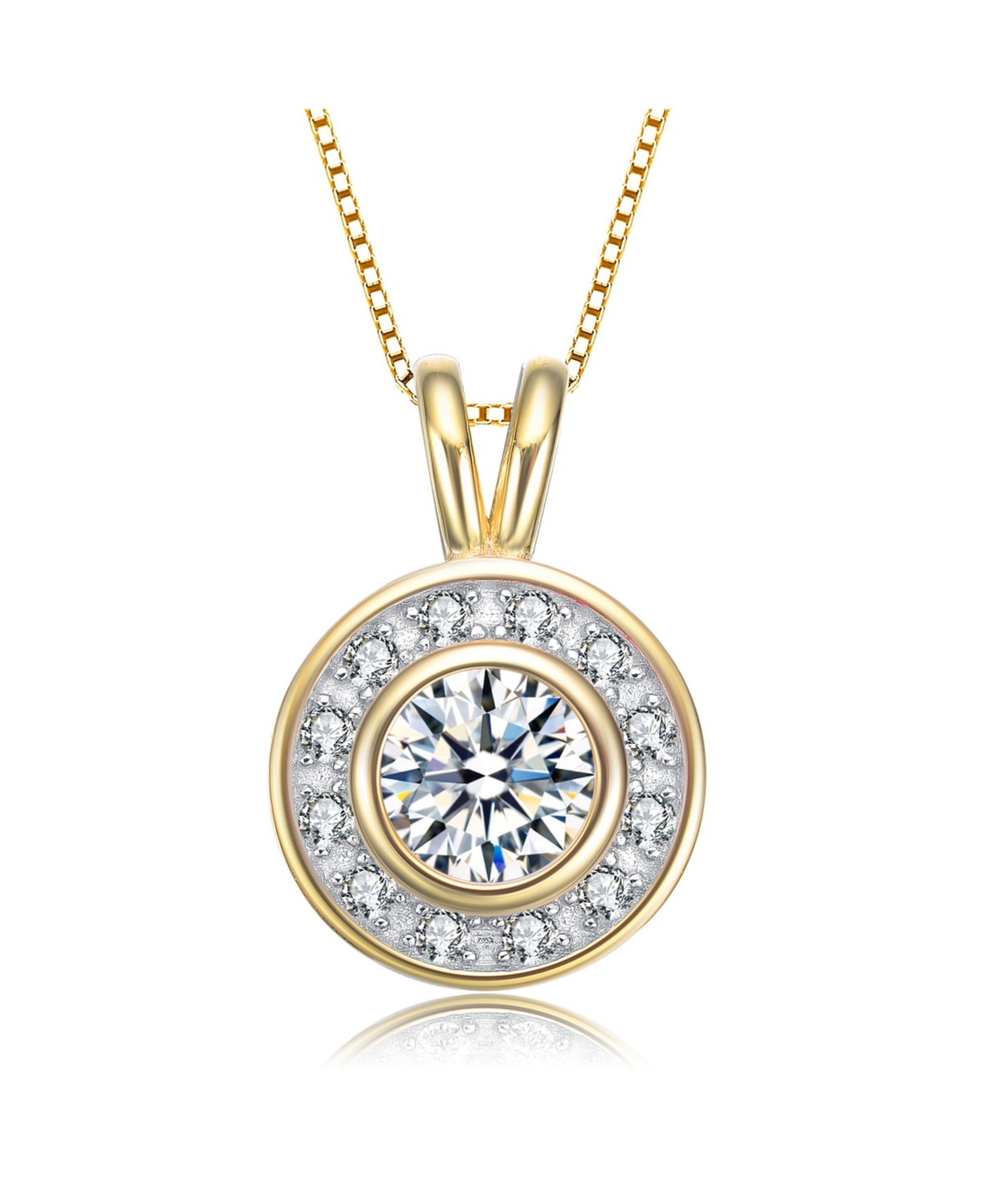 Click here for Modern Sterling Silver with Cubic Zirconia Round B... prices