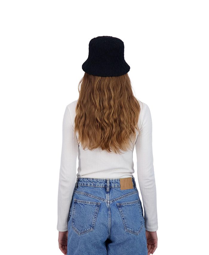 Banana Boat Slub Yarn Bucket Hat with Rope Trim - Macy's