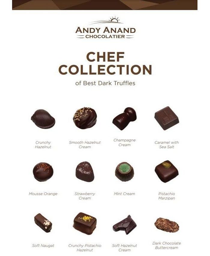 Andy Anand Chocolatier Andy Anand Luxury Dark Chocolate Gluten Free ...