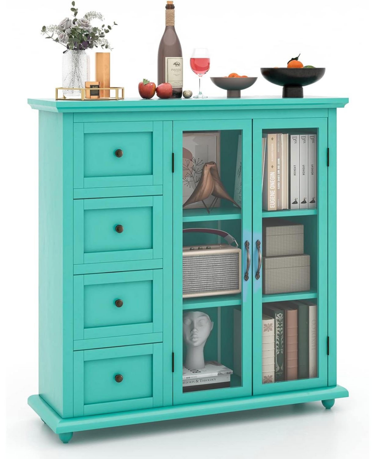 Click here for Sugift Buffet Sideboard Table Kitchen Storage Cabi... prices