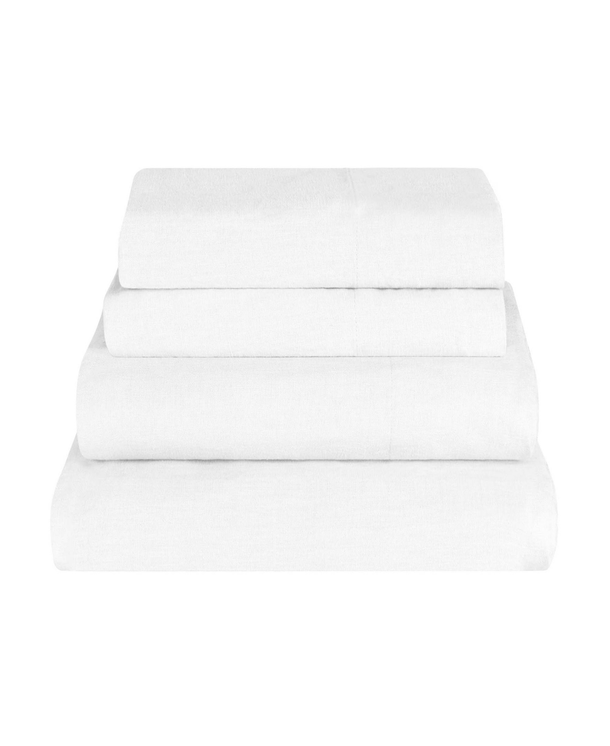 Click here for Superior Cotton Linen Blend Deep Pocket 4-Piece Be... prices