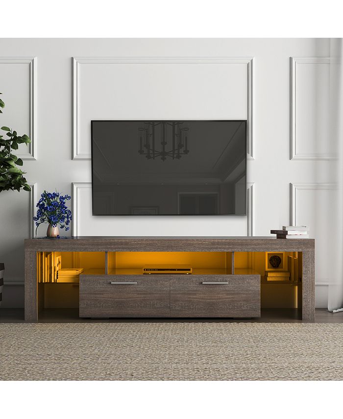 Simplie Fun 20 Minutes Simple Modern TV Cabinet Floor Cabinet Floor TV ...