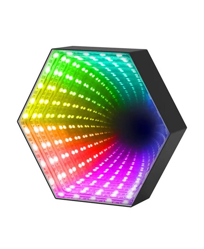 MONSTER CABLE Monster Illuminessence Sound Reactive Multi-Color Mirror ...