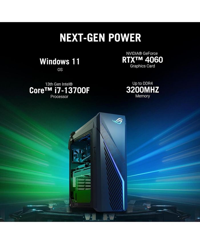 ASUS ROG Strix Gaming Tower Desktop Intel Core i7-13700F 32GB RAM ...