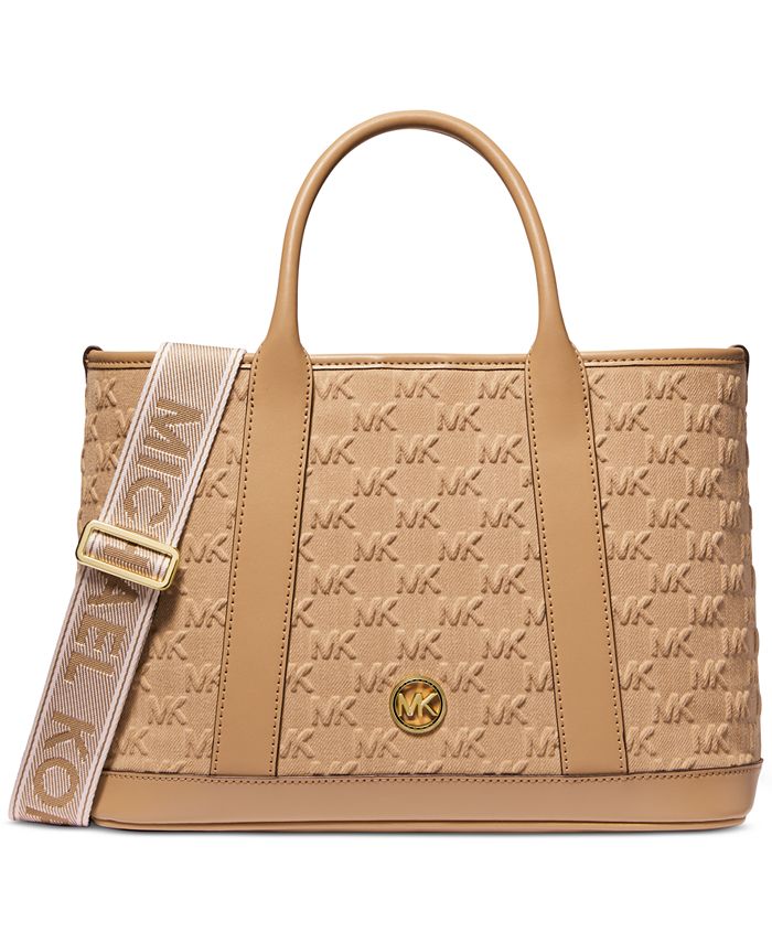 Michael Kors Luisa Logo Medium Satchel - Macy's