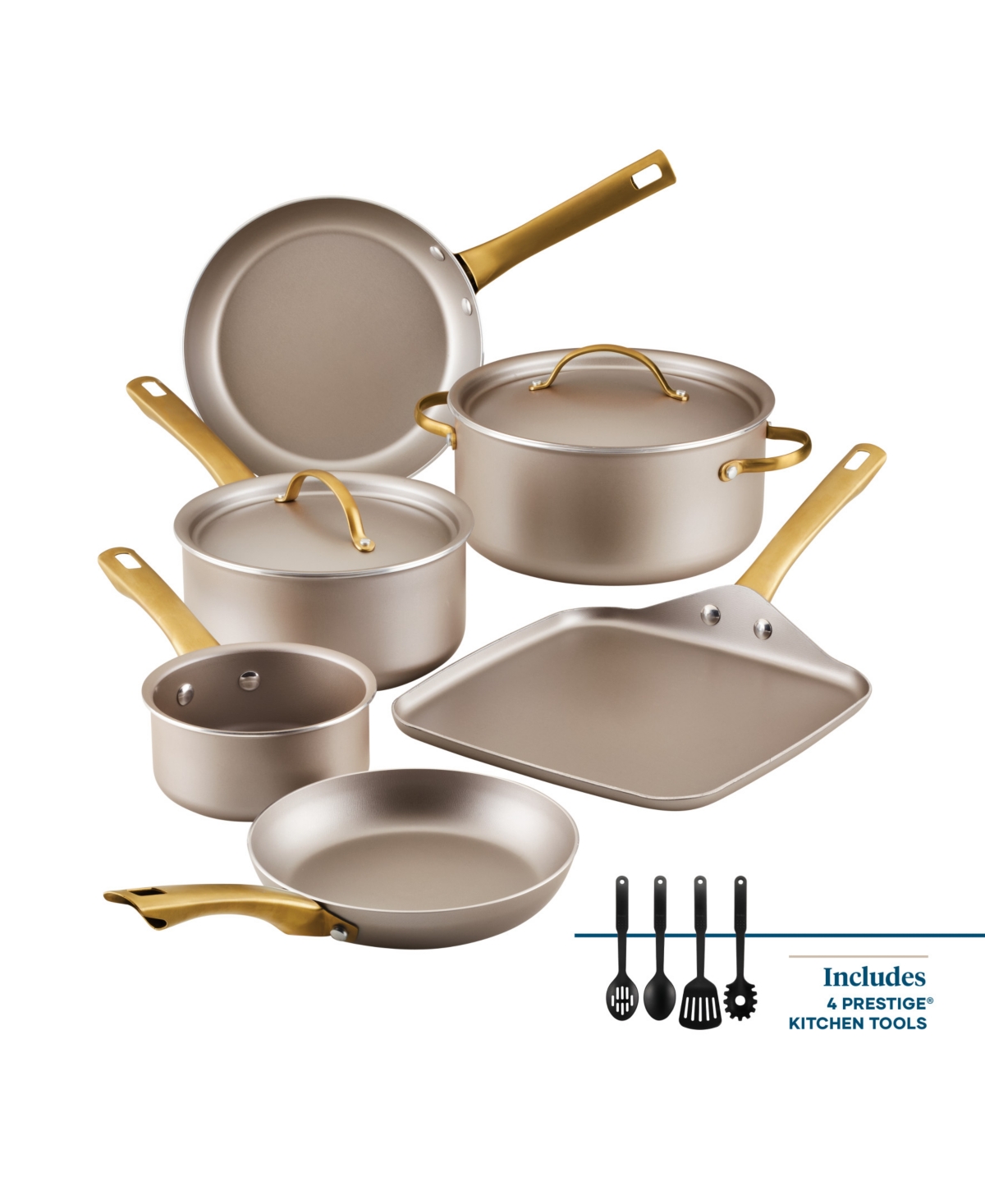 Click here for Farberware Radiant Aluminum 12-Piece Cookware Set... prices