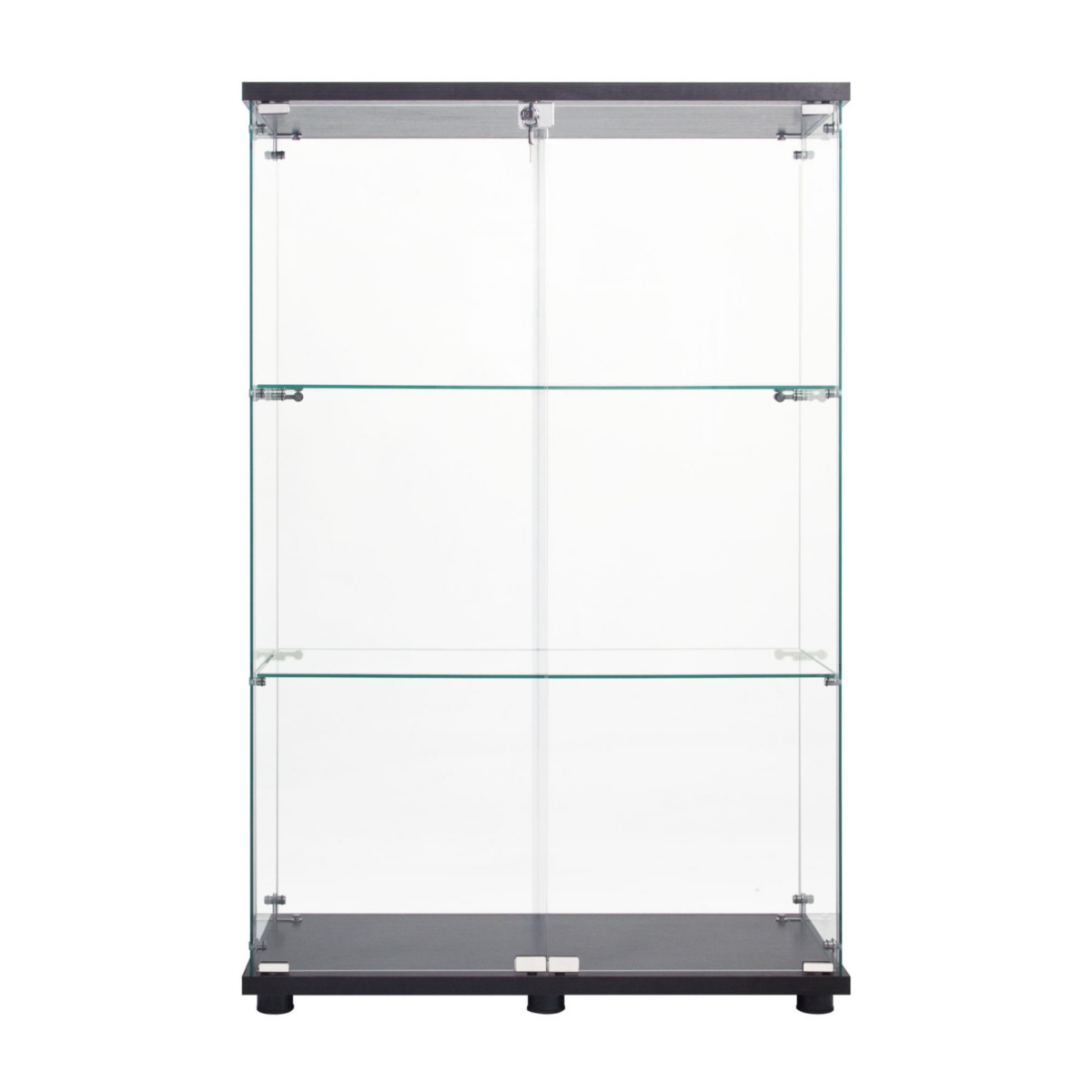 Click here for Streamdale Furniture Two Door Glass Cabinet Glass... prices