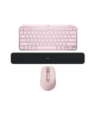 Logitech MX Keys Mini Minimalist Wireless Illuminated Keyboard (Rose ...