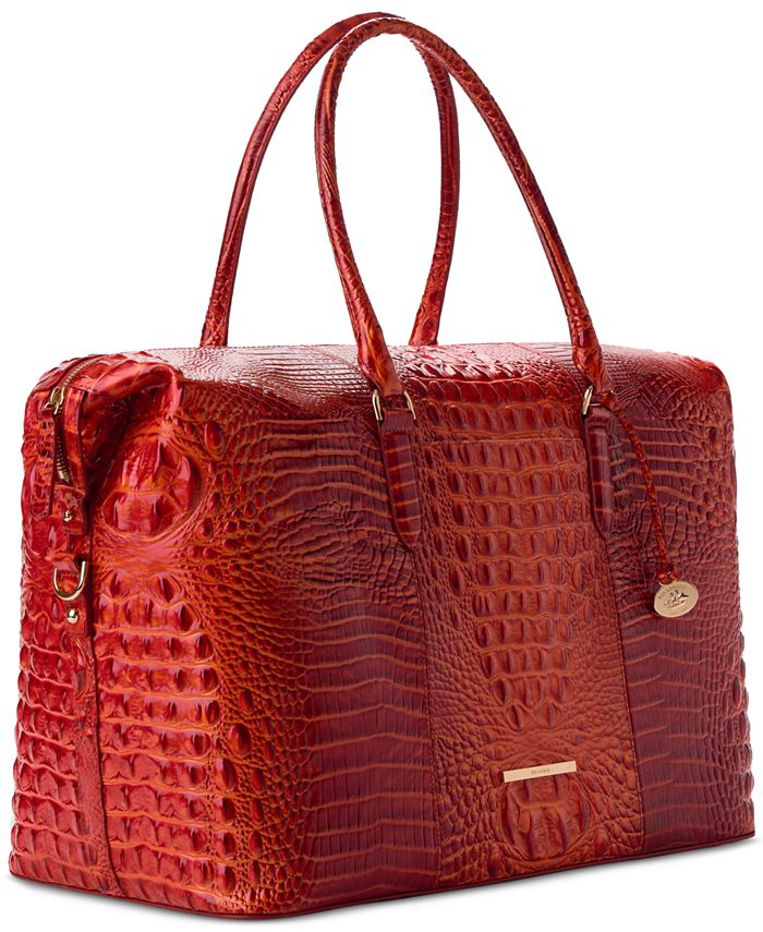 Brahmin Duxbury Leather Travel Weekender - Macy's