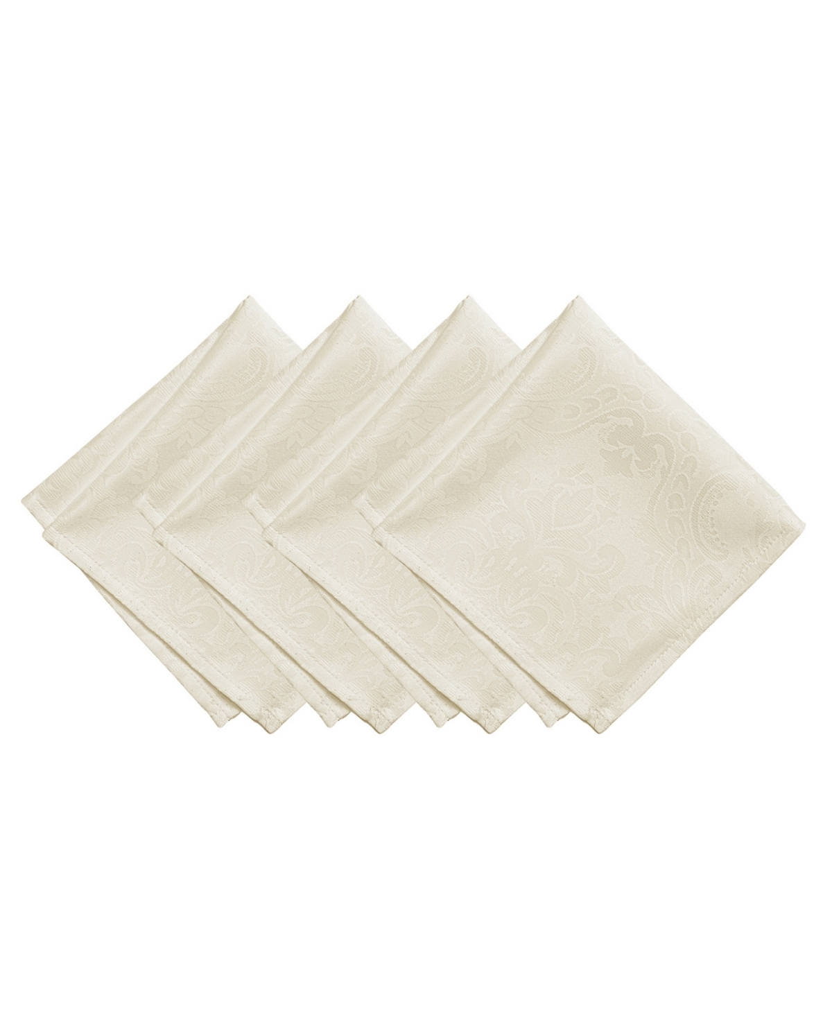 Click here for Elrene Caiden Elegance Damask Napkin  Set of 4 - I... prices