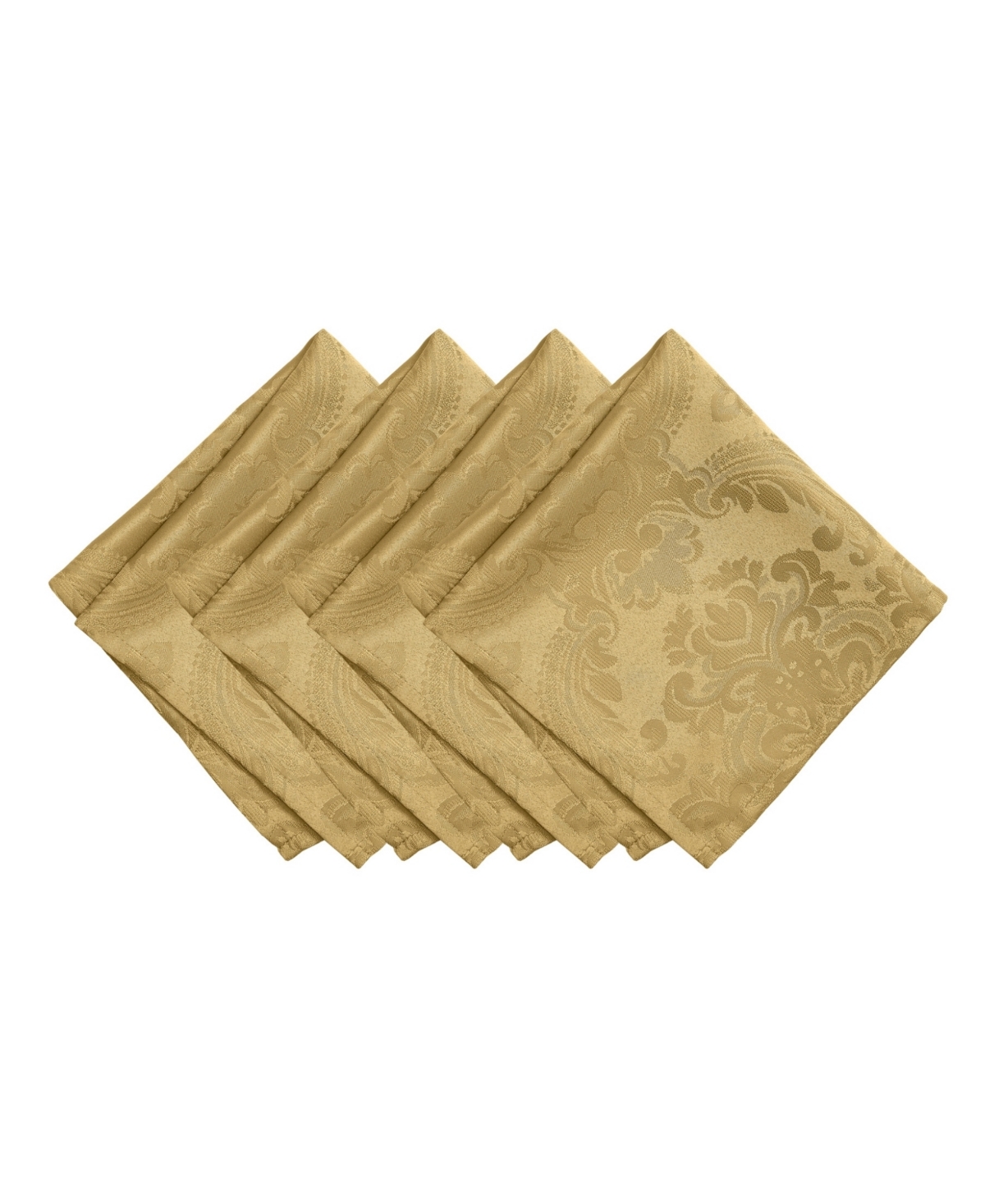 Click here for Elrene Caiden Elegance Damask Napkin  Set of 4 - G... prices