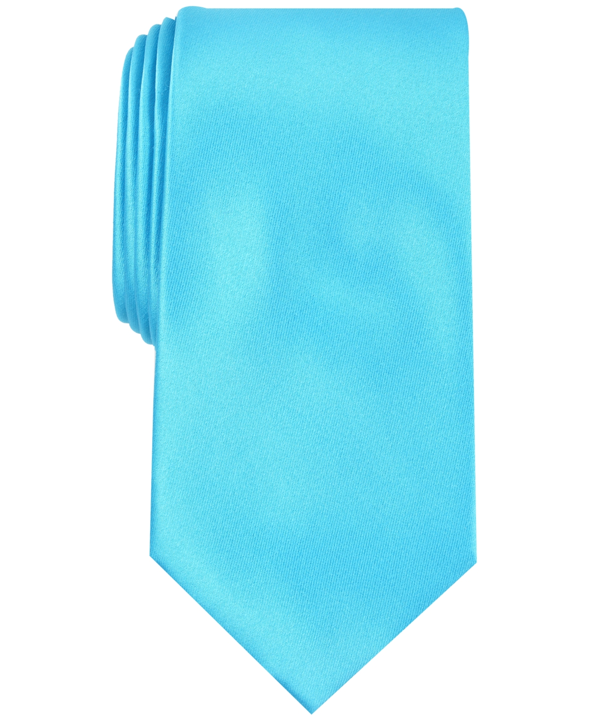 Click here for Mens Perry Ellis Satin Solid Tie - Turquoise prices