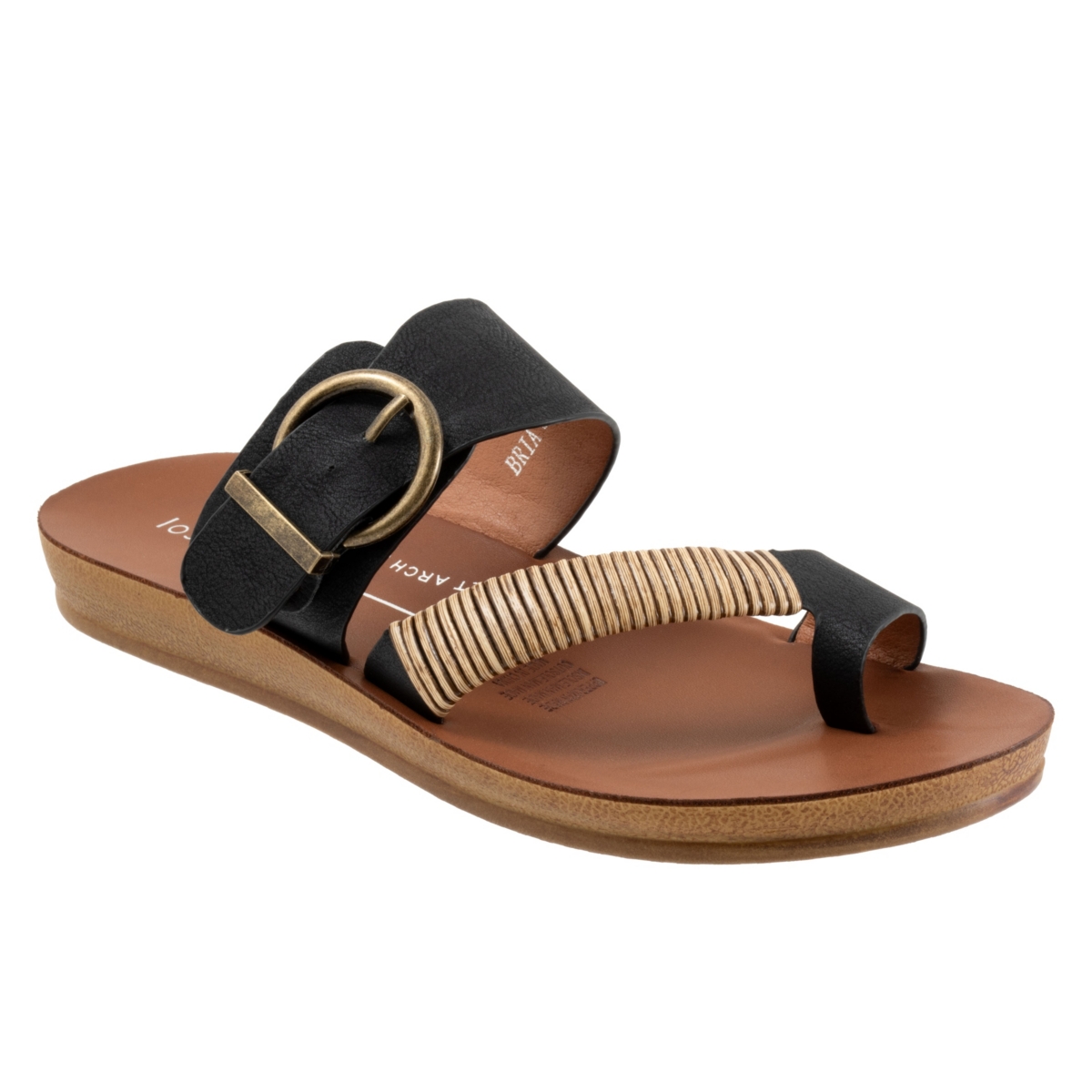 Click here for Los Cabos Bria Sandal - Black prices