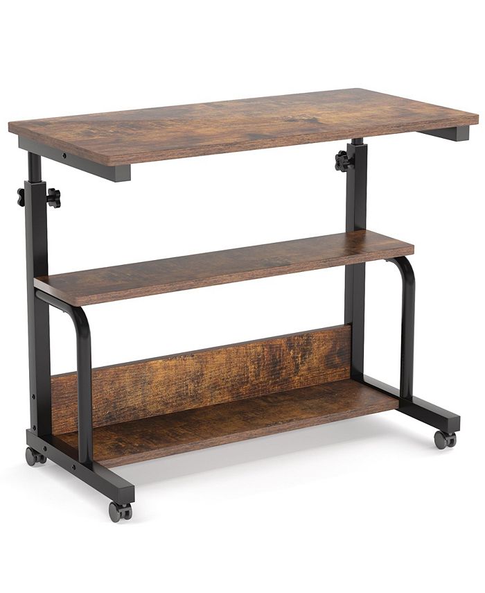 Tribesigns Portable Table for Couch and Bed, Height Adjustable Laptop ...